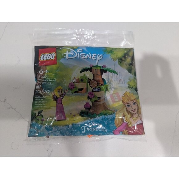 Lego | Toys | Lego Disney 367 Auroras Forest Playground Polybag ...